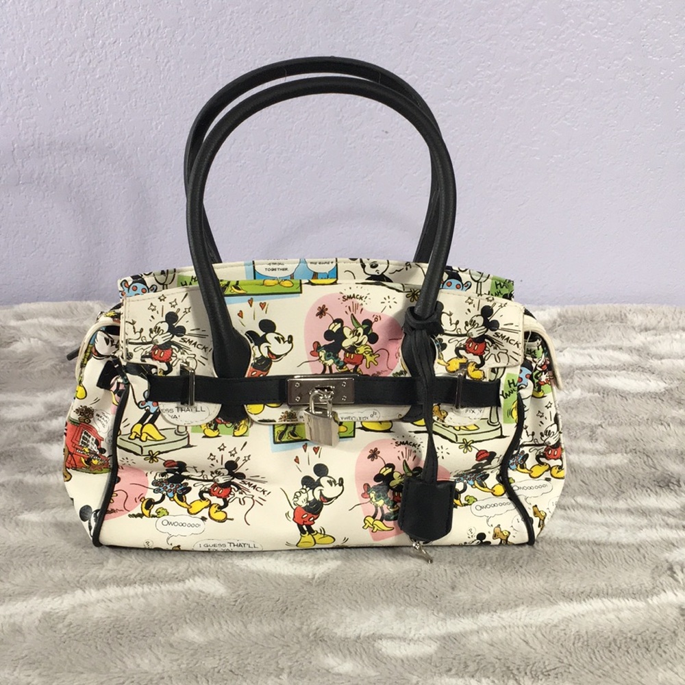 Disney Mickey And Minnie Mouse Comic Strip Shoulder B… - Gem